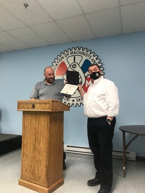 Mike Corrado – 30 years of service and still going strong – IAMAW